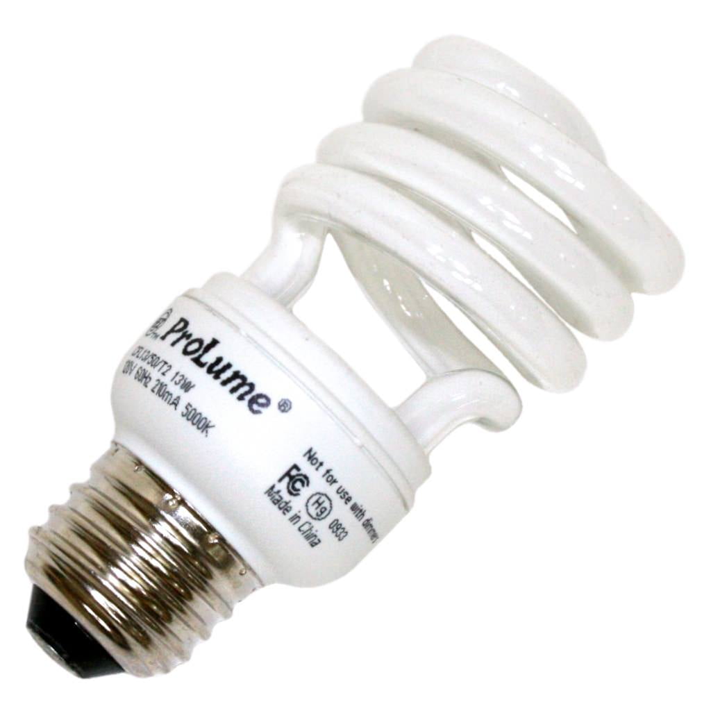 Halco 45058 - CFL13/50/T2 Twist Medium Screw Base Compact Fluorescent ...