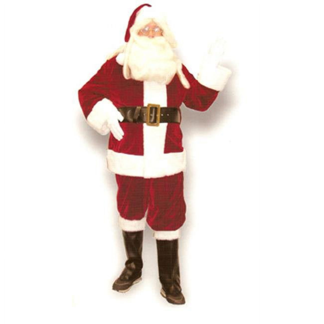Halco 6591 Velveteen Santa Claus Suit with Jacket Size 42 to 48 ...