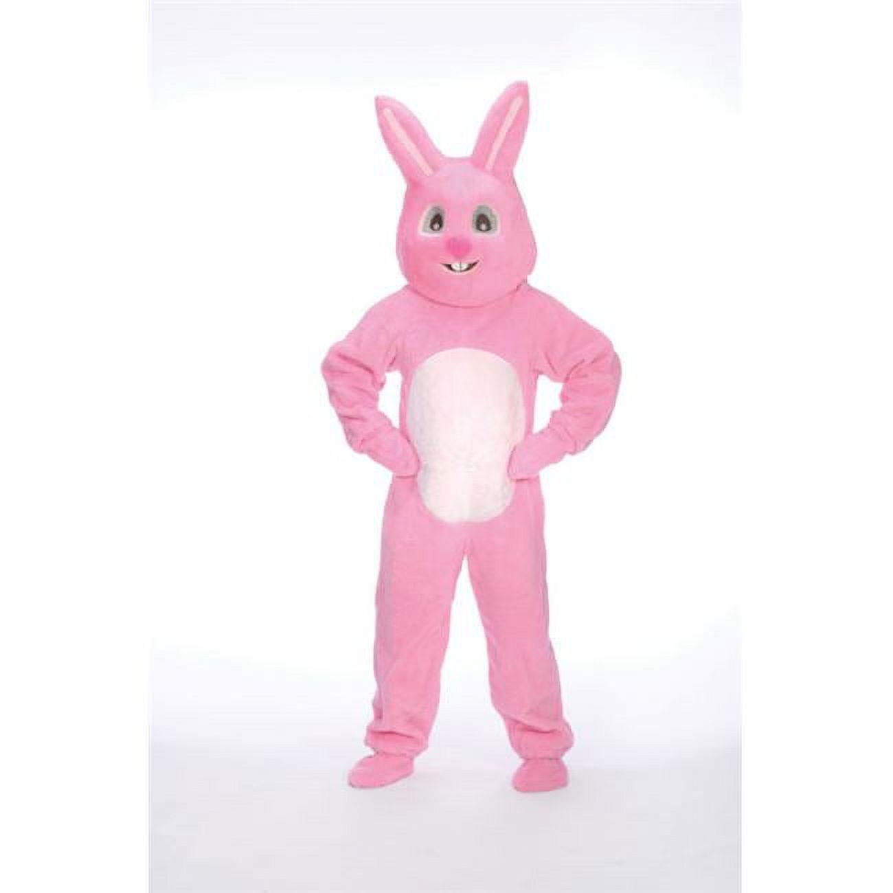 Halco Adult Easter Bunny Jumpsuit with Mascot Head Costume - Size Large ...