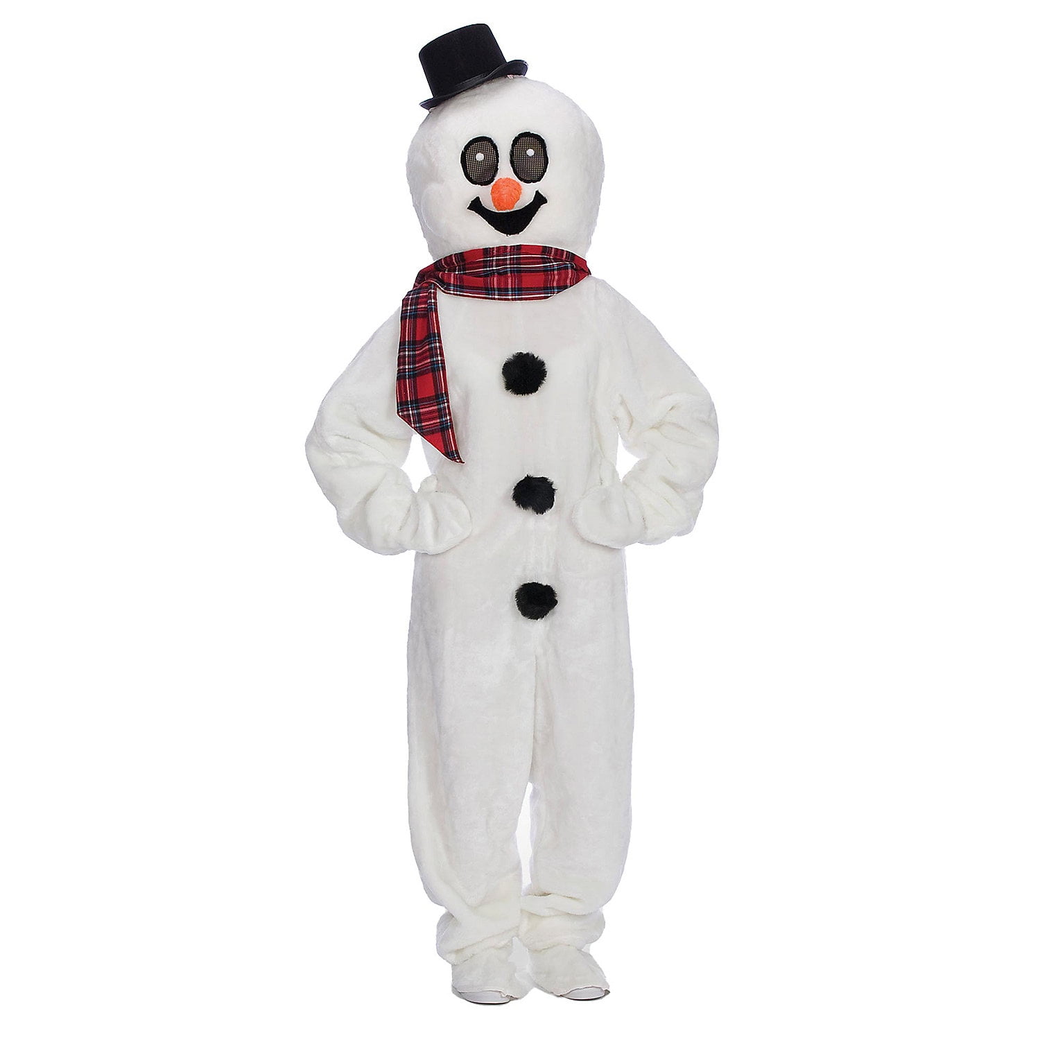 Halco Adult Snowman Suit with Mascot Head Costume - Size Large ...