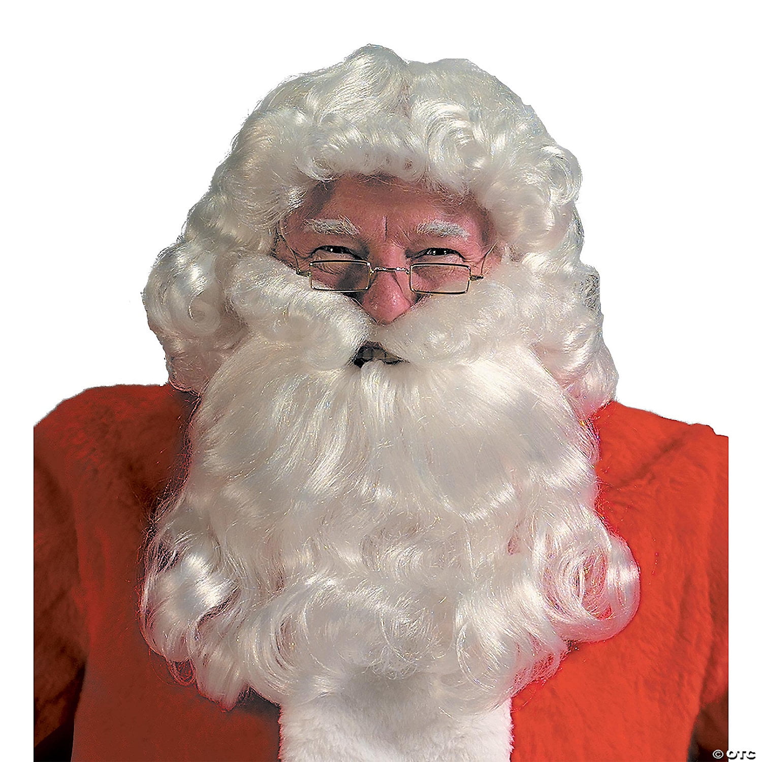 Halco - Curly Santa Wig & Beard Set - - Walmart.com
