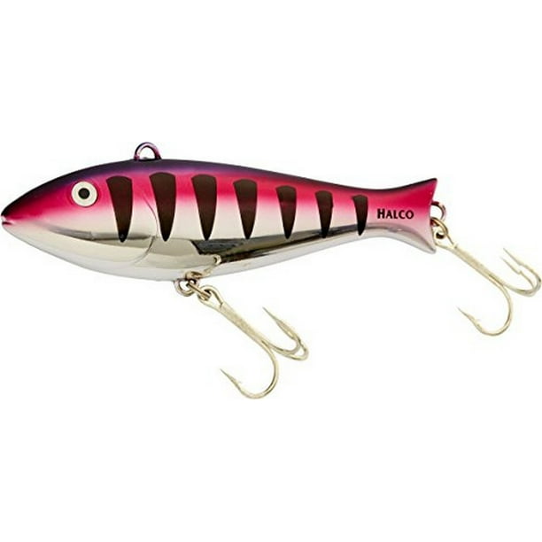 Halco GTR15 Giant Trembler Lipless Minnow Troll Plug Rattle 7" Chrome ...
