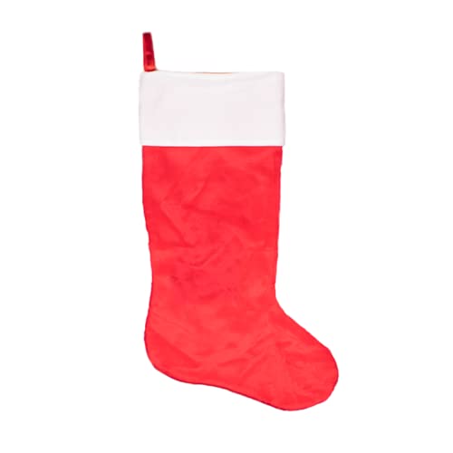 Halco Giant Christmas Stocking 35" Long Holidays #4035 Red Pile Plush ...