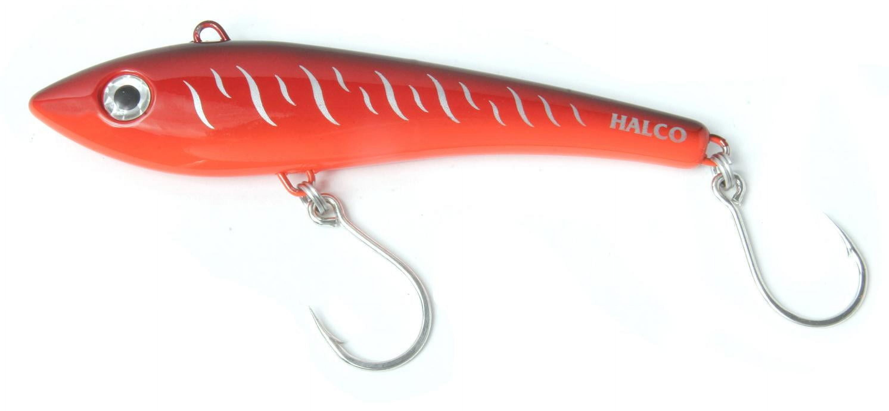 Halco Lipless Casting/Trolling Plug, #R18 Red 7 1/2" - Walmart.com