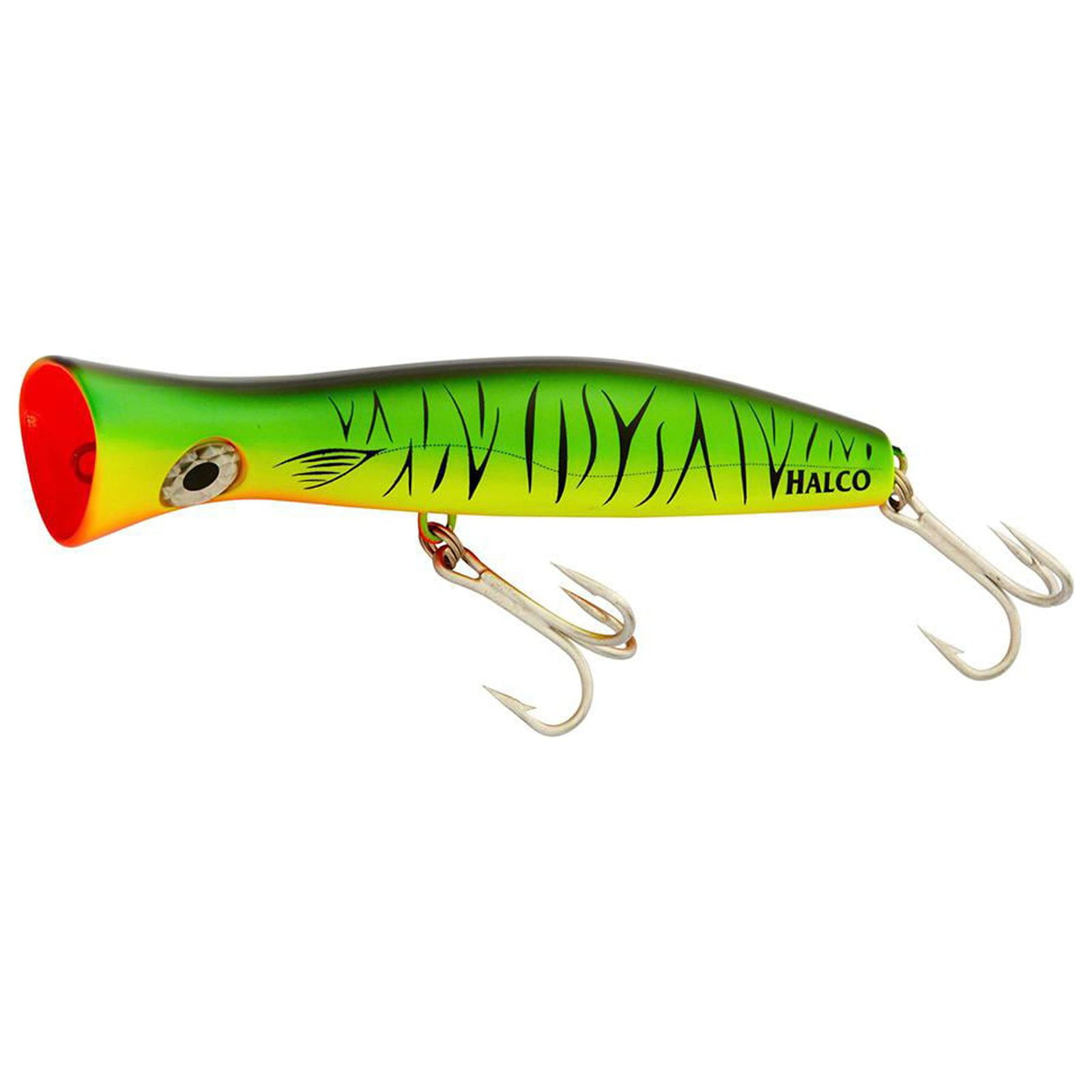 Halco RP195H52 Roosta Popper Fluoro Green Lure - Walmart.com
