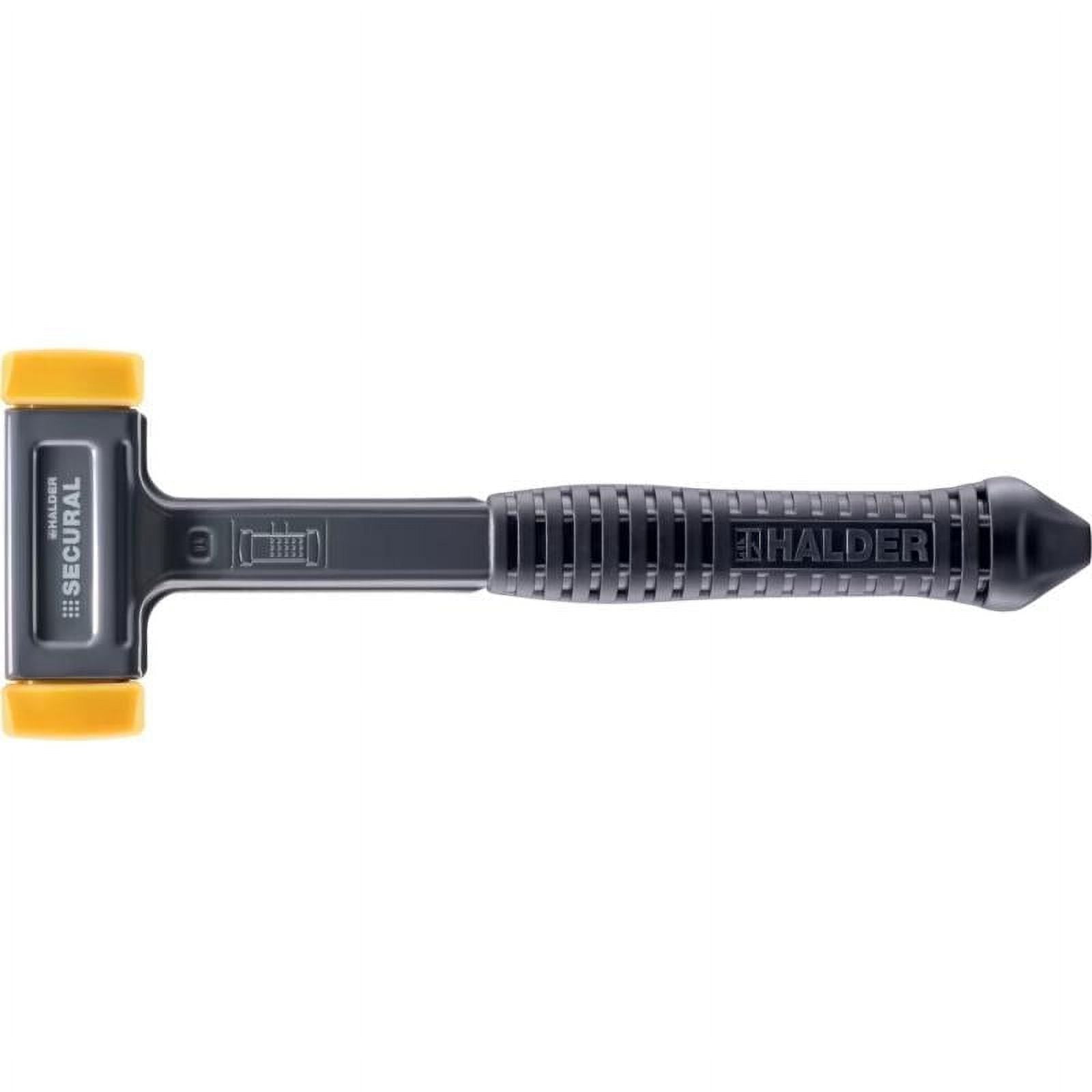 Halder 3380.140 Secural Dead Blow Hammer, Polyurethane Face Inserts ...