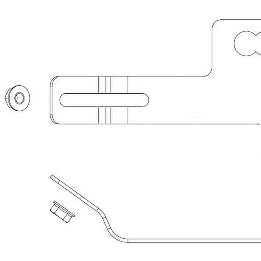 Haldex 42710608 Air Brake Adjuster (Aba) Bracket Bracket Style, Drive ...