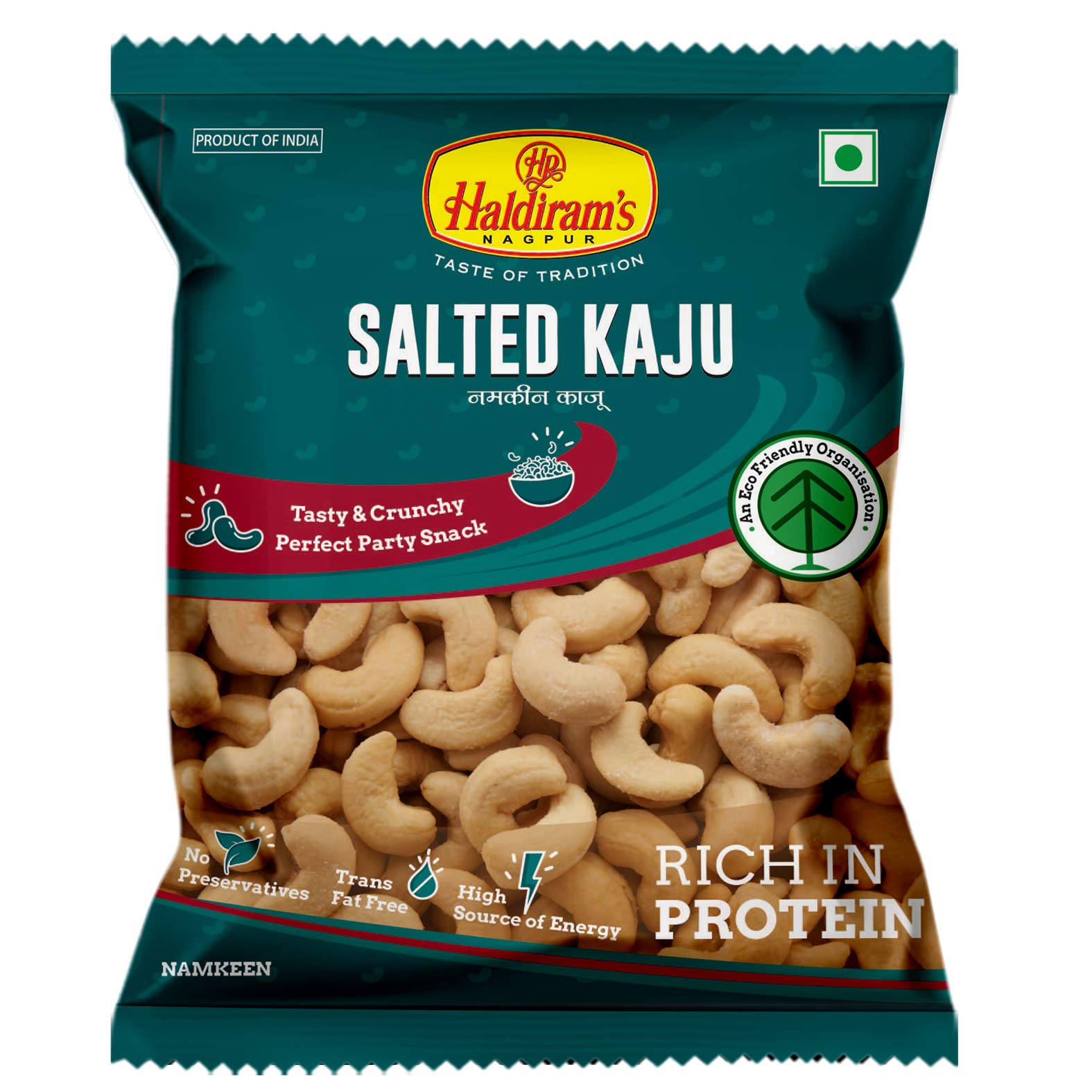 Haldiram'S Nagpur Salted Dried Kaju(Pack Of 12-35 Gram Each) - Walmart.com