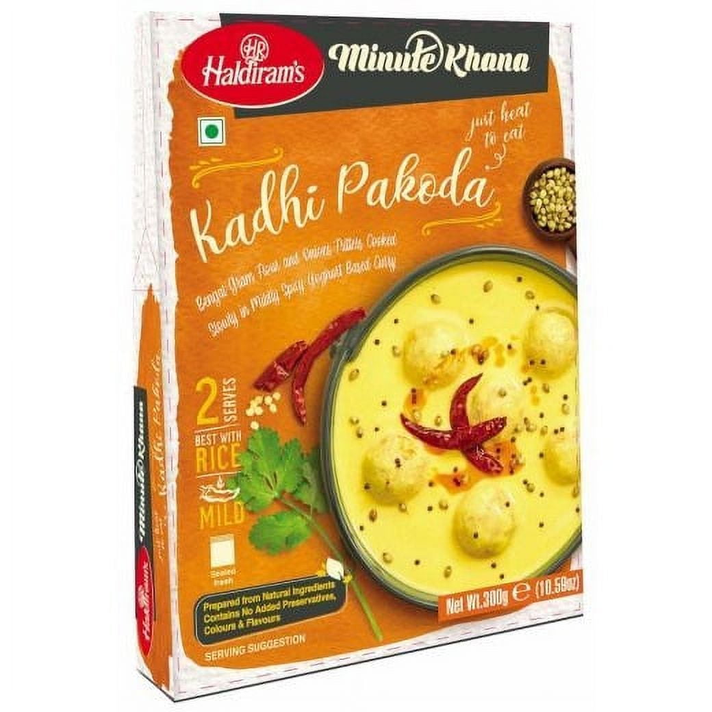 Haldiram's Kadhi Pakoda - Minute Khana (Ready-to-Eat) 300gm - Walmart.com