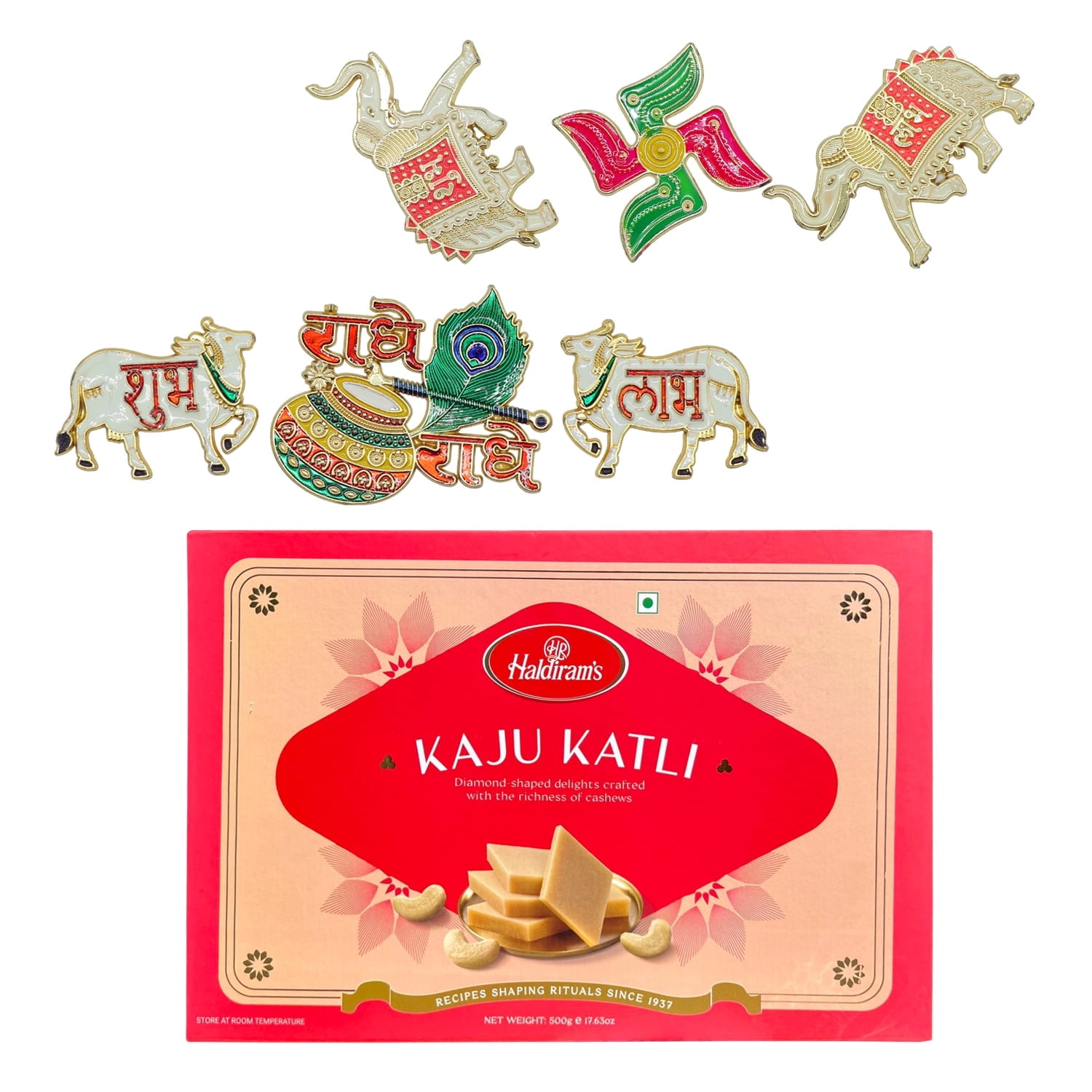 Haldiram's Kaju Katli with One Diwali Sticker Combo 2 | Diwali Shubh ...