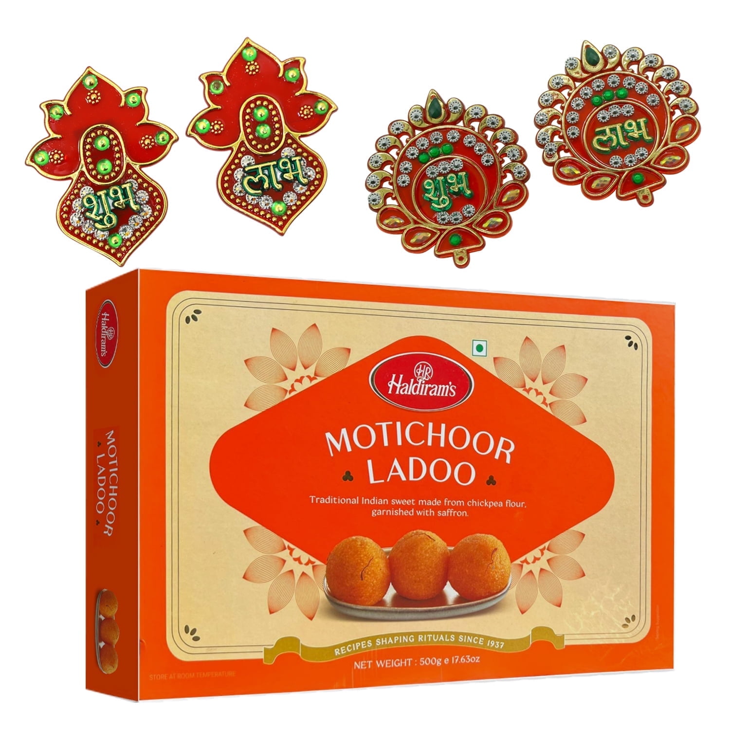 Haldiram's Motichoor Ladoo with One Diwali Sticker Combo 3 | Diwali ...