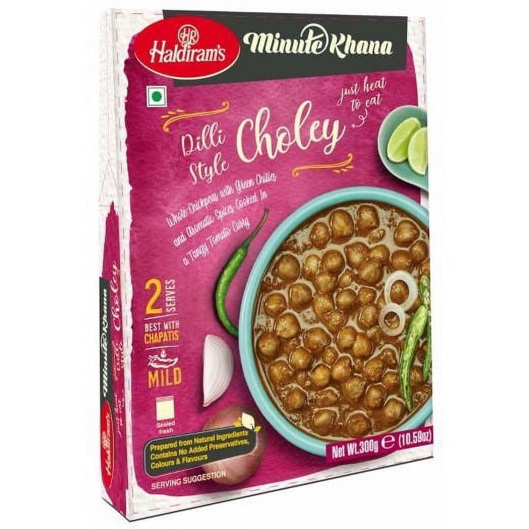 Haldiram's Ready To Eat Dilli Style Choley - 300 Gm (10.59 Oz ...