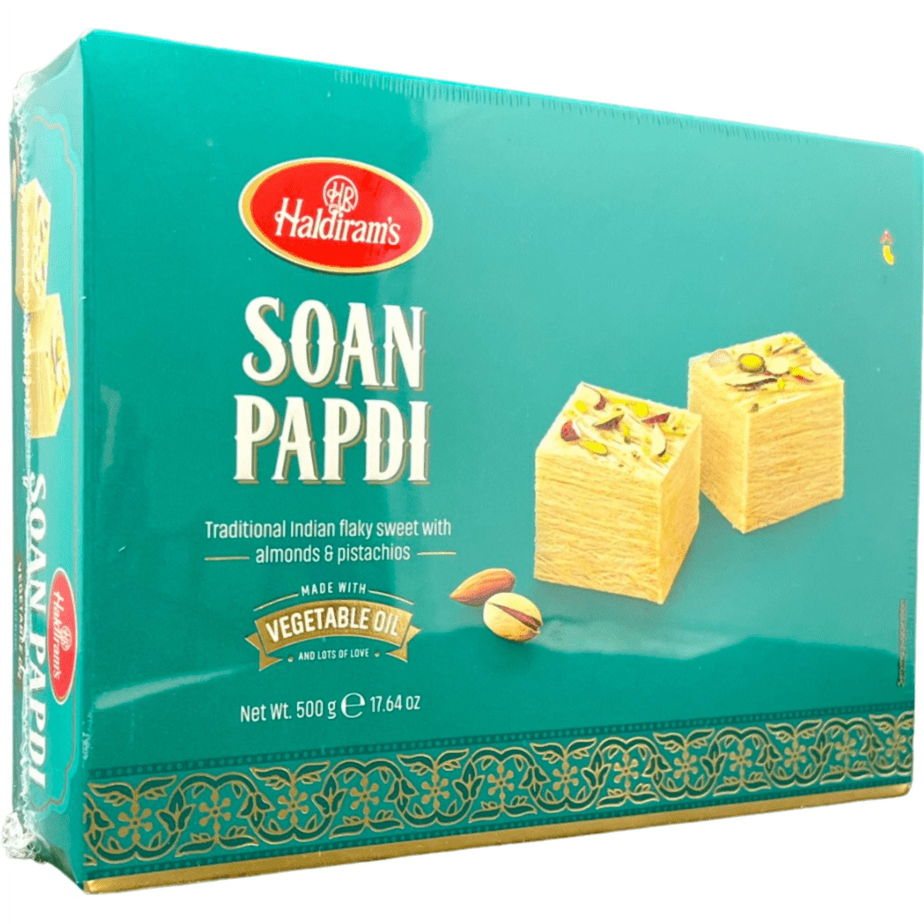 Haldiram's Soan Papdi made with vegetable oil - 500 Gm (1.1 Lb ...