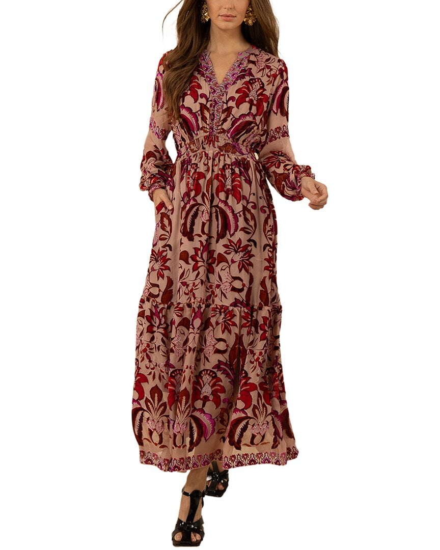 Hale Bob womens Alexa Silk-Blend Dress, s - Walmart.com