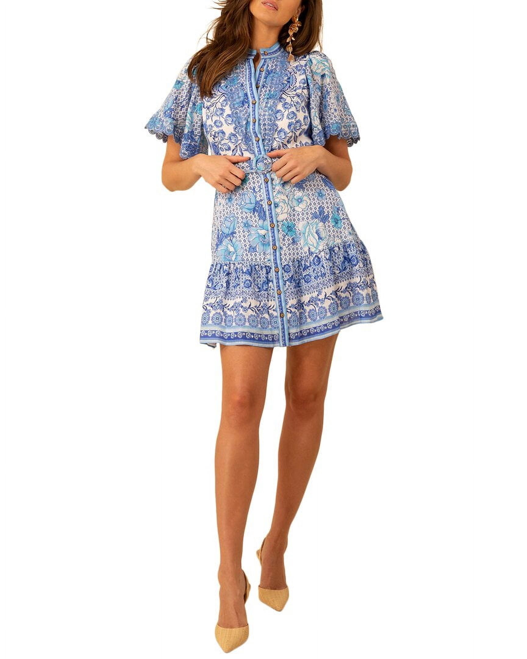 Hale Bob womens Maggie Linen Short Dress, xs - Walmart.com
