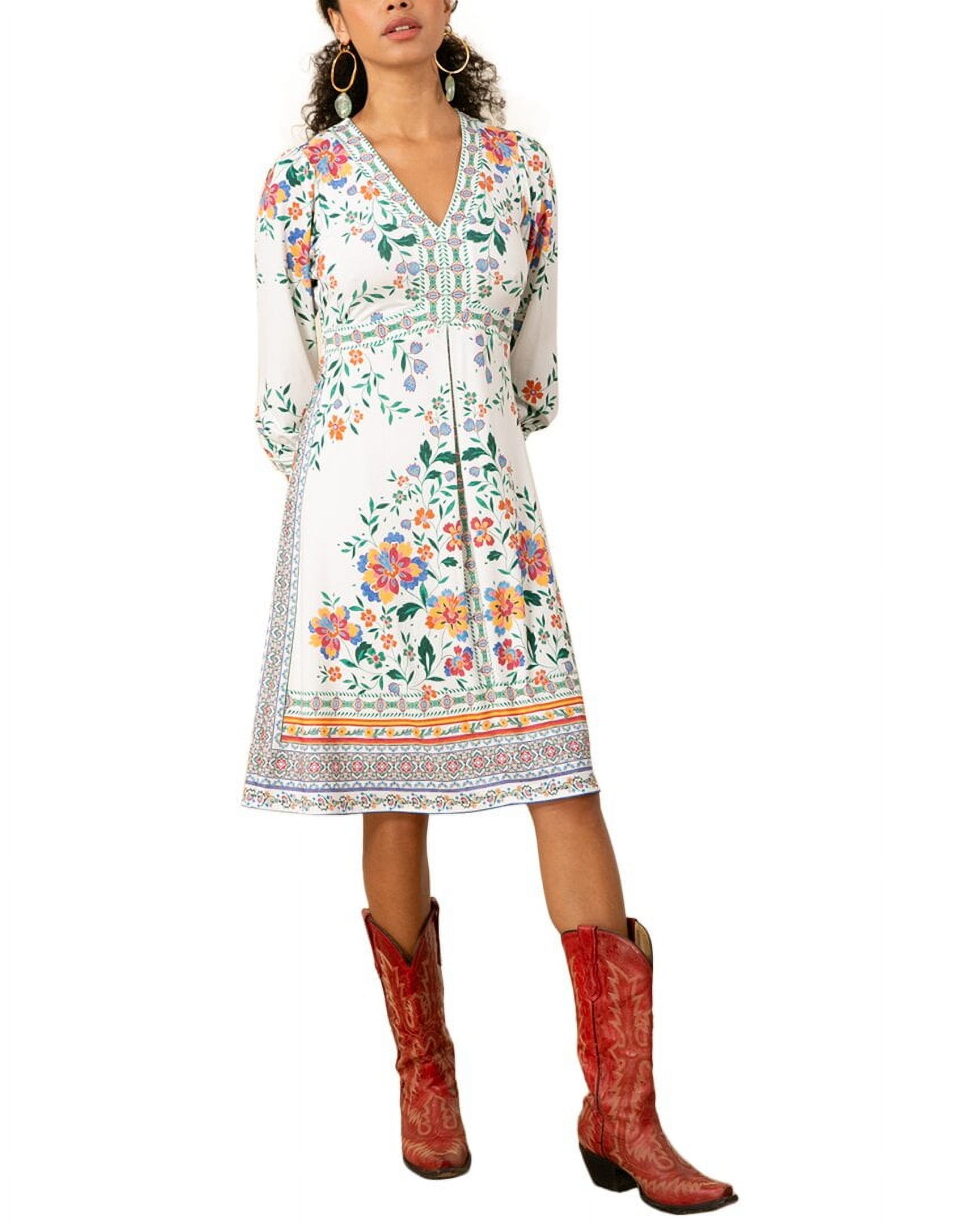 Hale Bob womens Nayeli Dress, l, White - Walmart.com