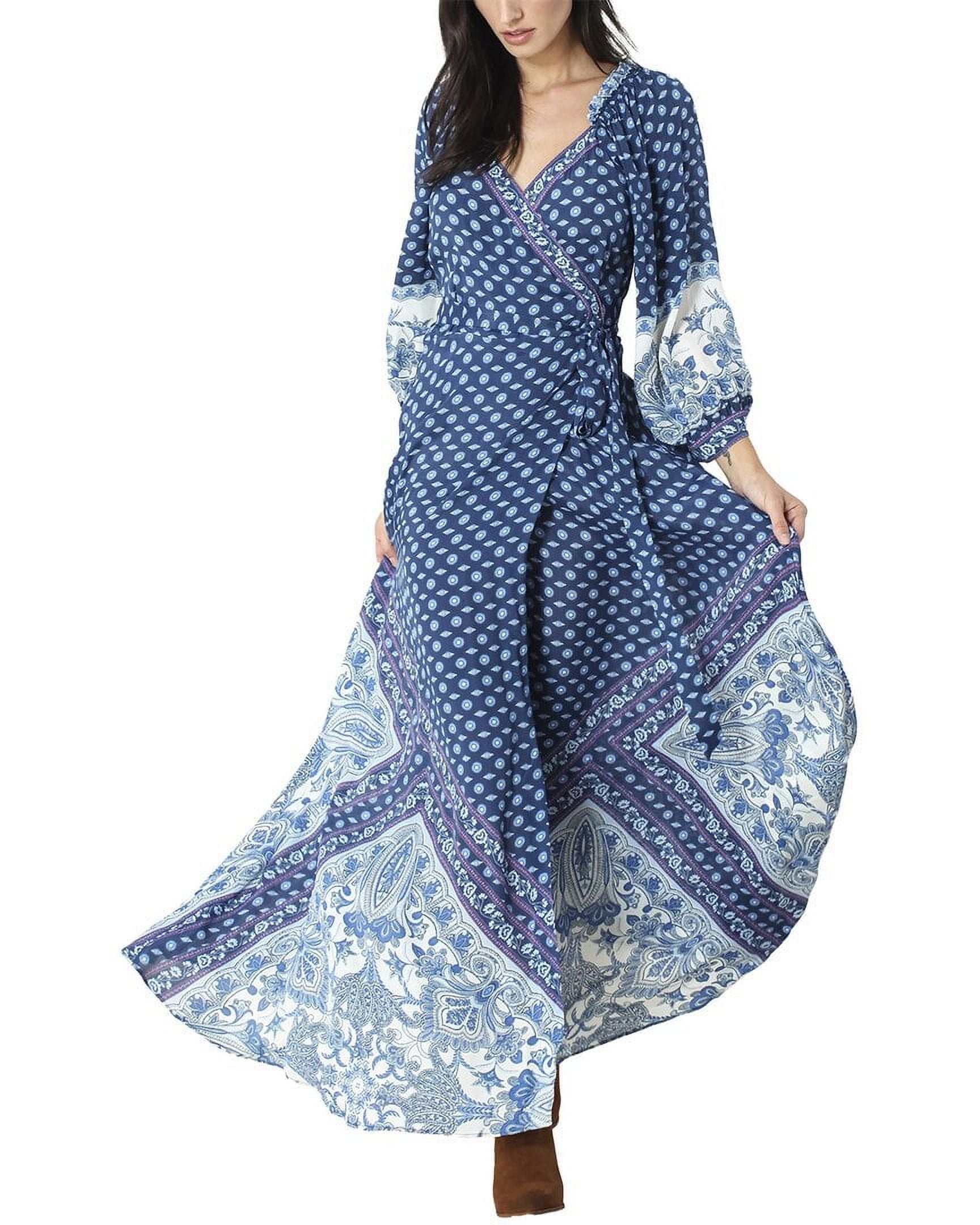 Hale Bob womens Wrap Maxi Dress, s - Walmart.com