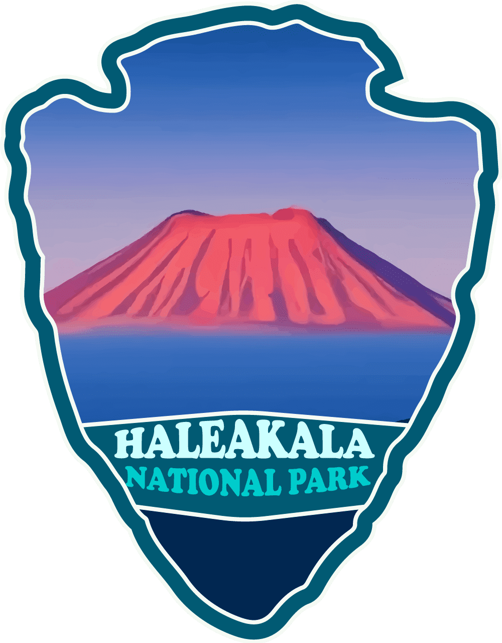 Haleakala National Park Decal Sticker 6 inches - US National Parks ...