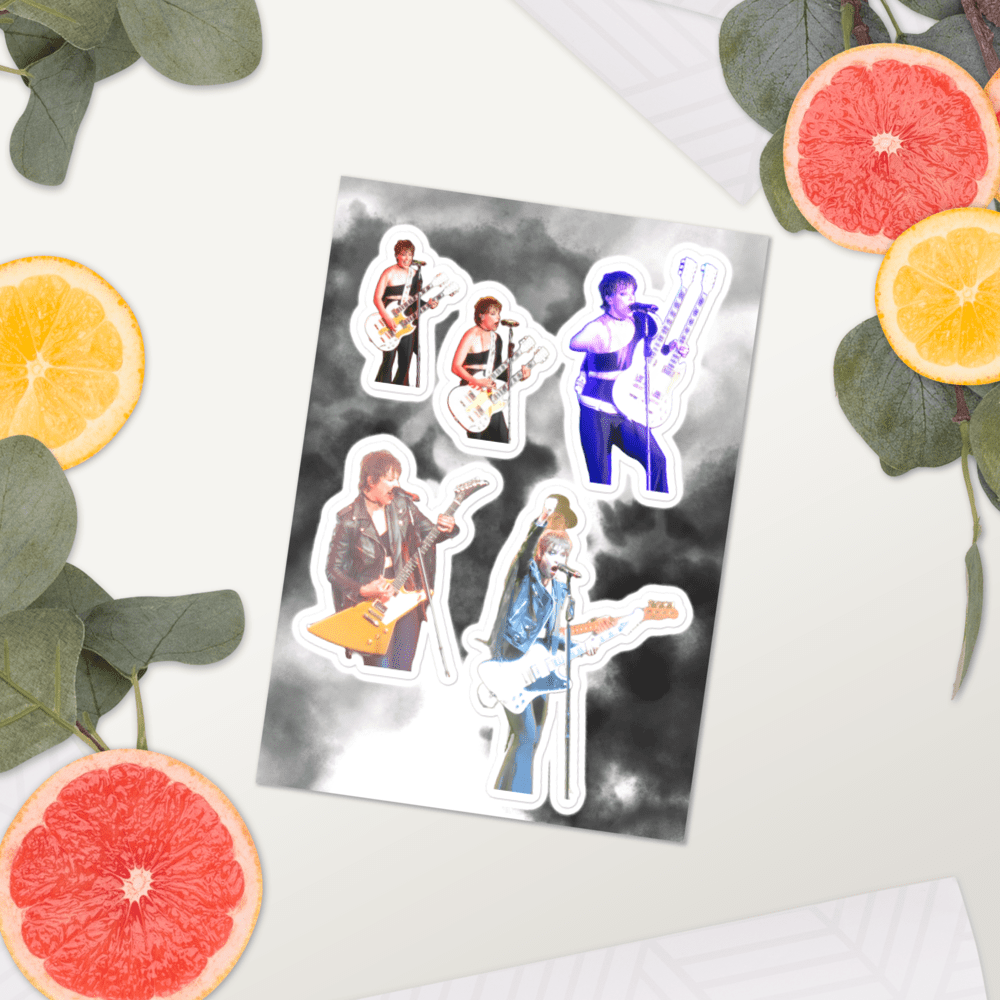 Halestorm Kiss Cut Sticker Sheet - Walmart.com