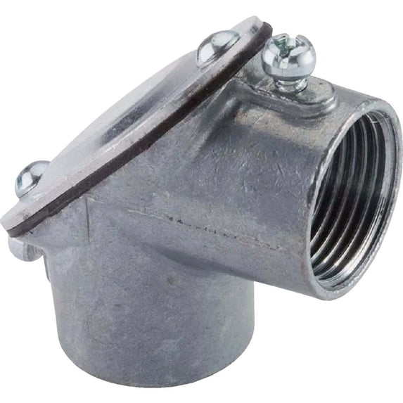 Halex 1/2 In. EMT/Rigid to EMT/Rigid Pull Elbow 94505 - Walmart.com