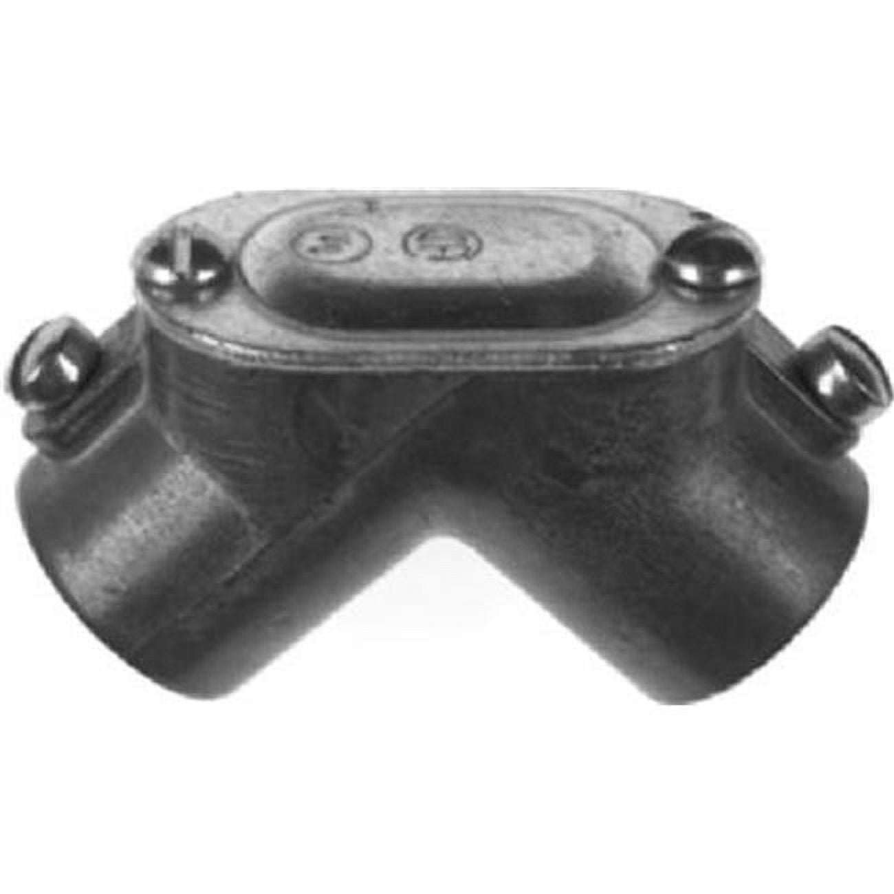 Halex 14405 0.5 in. Electrical Metallic Tubing Corner Pull Elbow ...