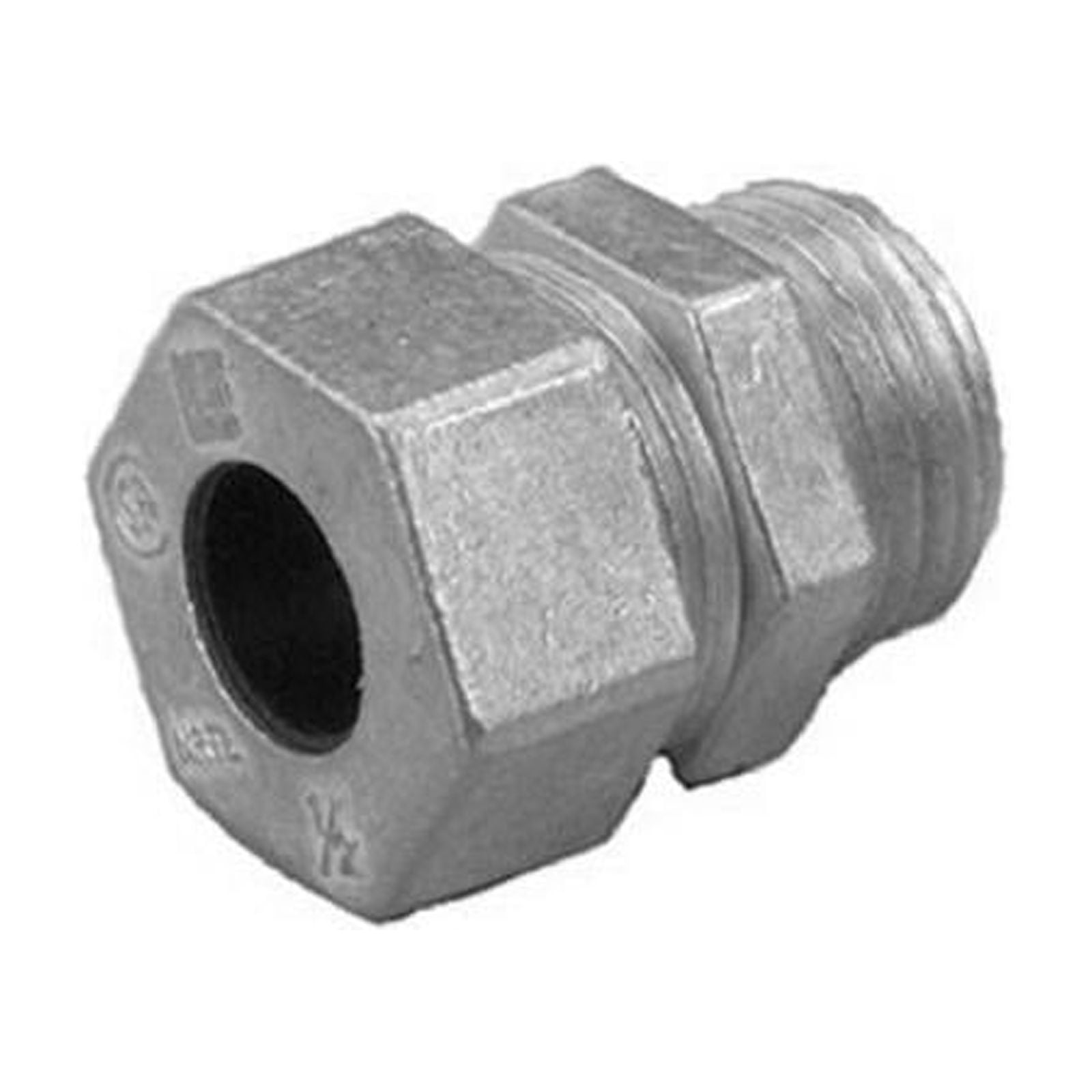 Halex 21694 Straight Cord Grip Connector, Gland Type, 3/4-In., 2-Pk ...