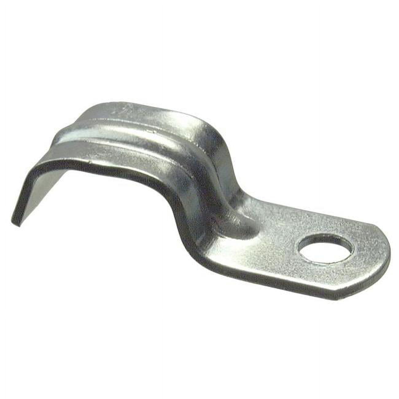 Halex 26214 1-Hole Corrosion Resistant Midget Strap, 1/4 in, Galvanized ...