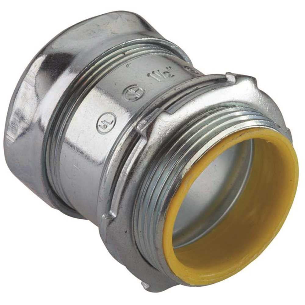 Halex 28232 Electrical Metallic Tube (EMT) Compression Connectors 3/4 ...