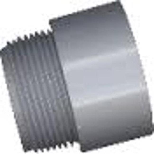 Halex 3896594 27352 Terminal Adapter, 0.75 in., Male, PVC - Walmart.com