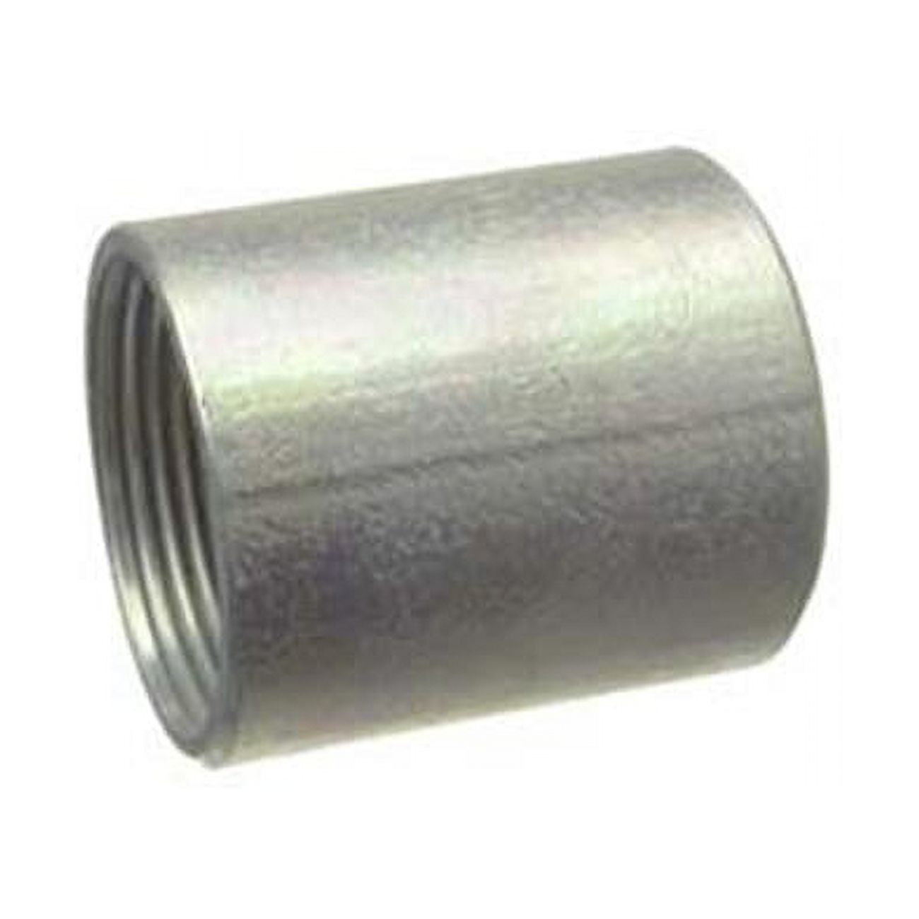 Halex 64005 Rigid Conduit Coupling, 1/2 in Threaded, 1.01 in OD, Steel ...