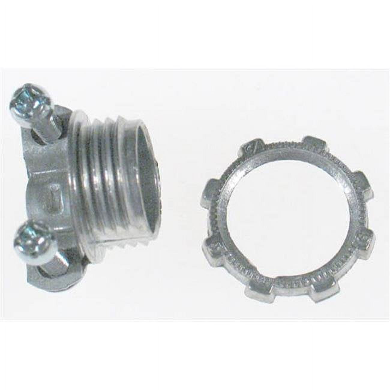 Halex 90513 Twin Screw Clamp Connector, 1 in, Zinc - Walmart.com