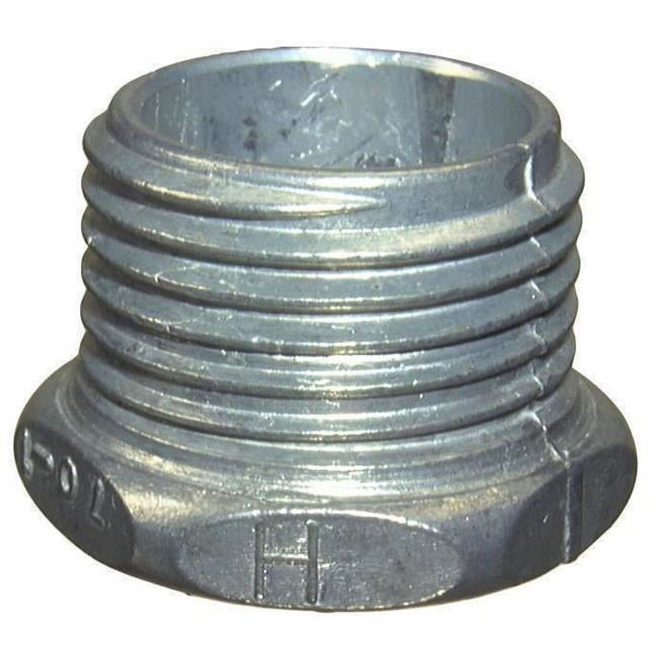 Halex 90702 Conduit Chase Nipple, 3/4 in Threaded, 1.29 in OD, Zinc ...
