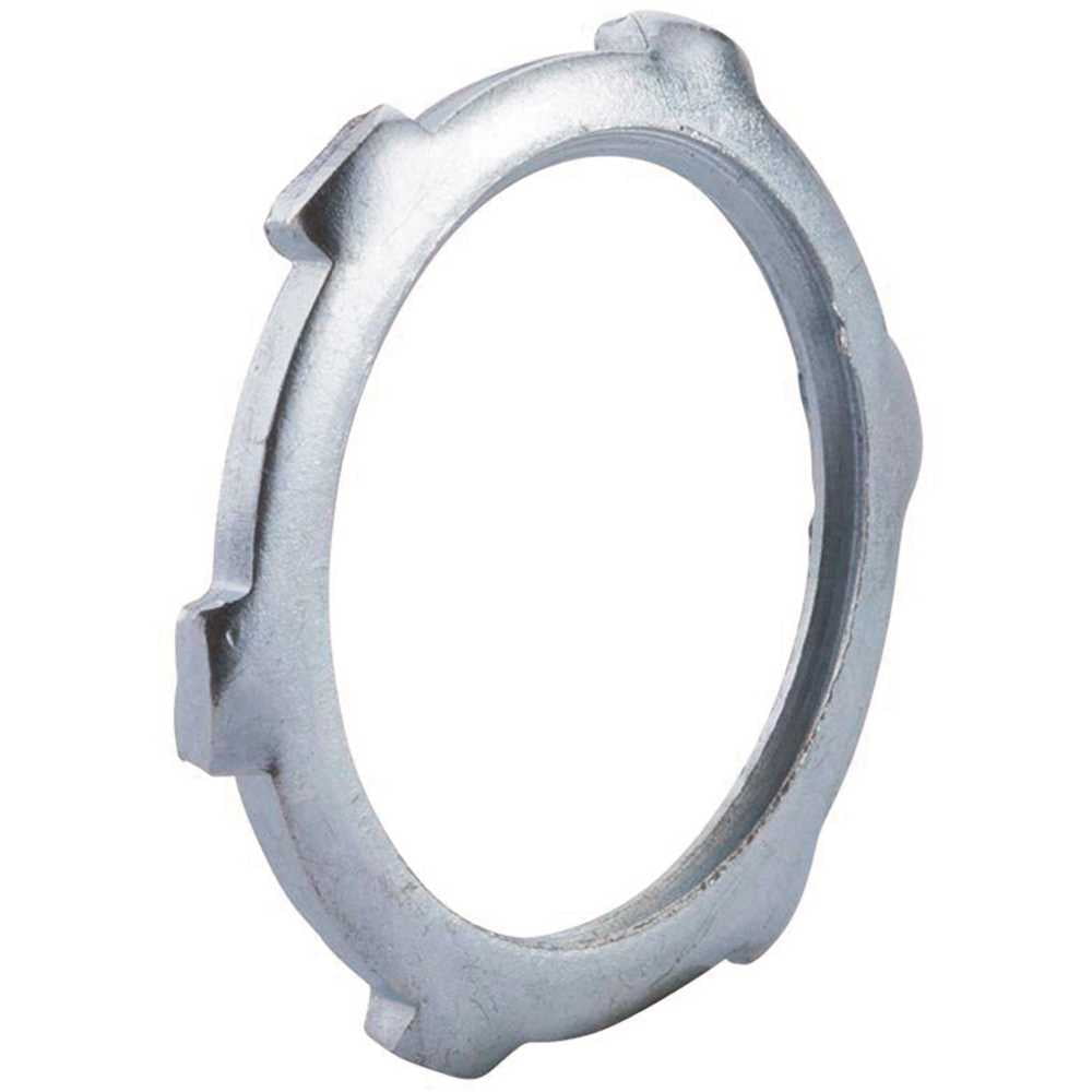 Halex 96196 2 in. Rigid Conduit Locknuts - Pair Zinc - Walmart.com