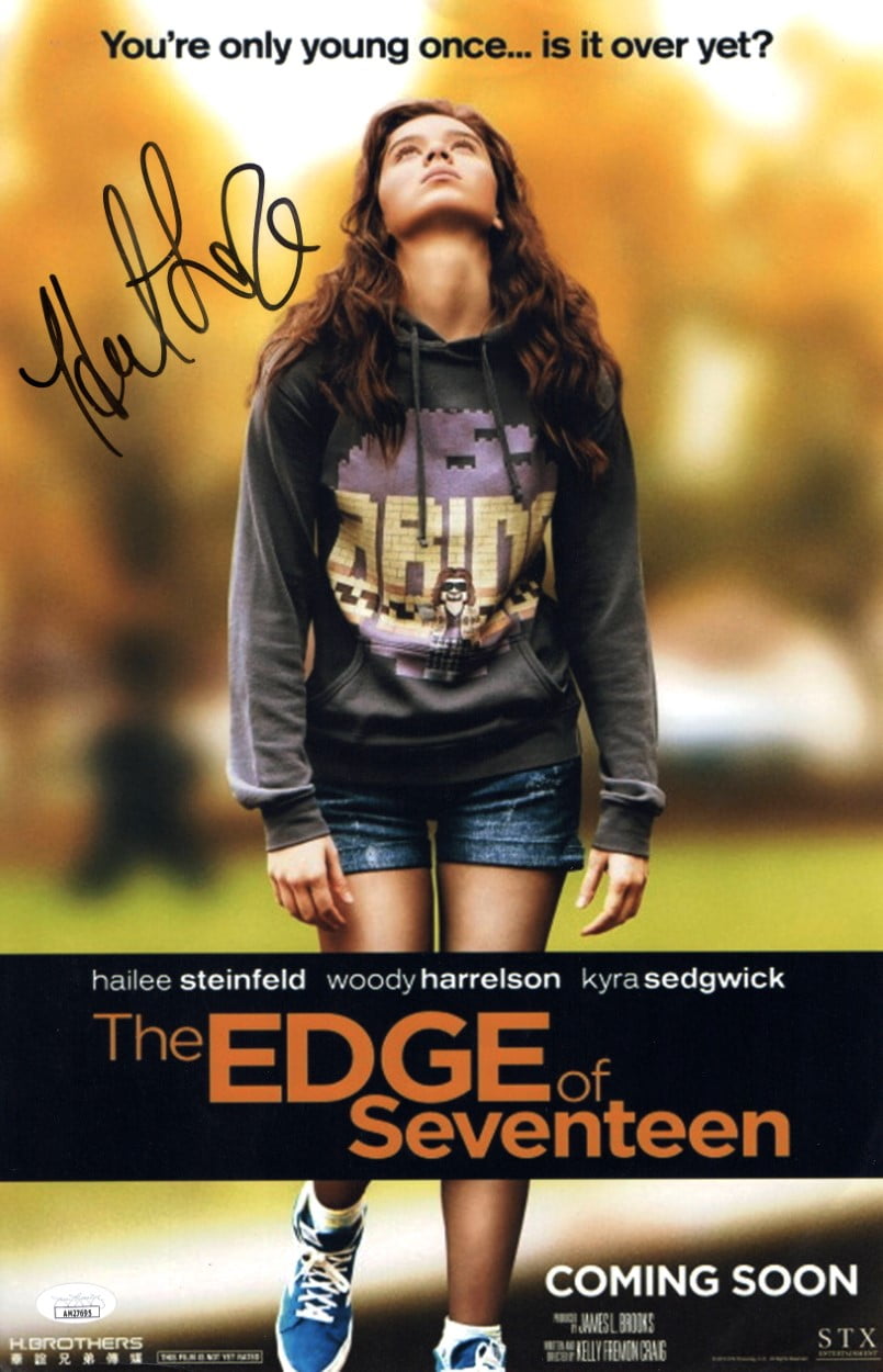Haley Lu Richardson Signed Autographed 11X17 Photo Edge of Seventeen ...