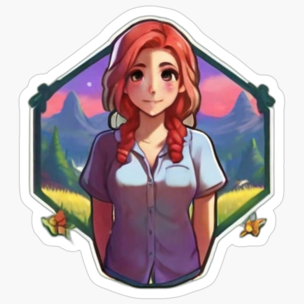 Haley Stardew Sticker Phone Decal Water Bottle Stickers Car Decals ...