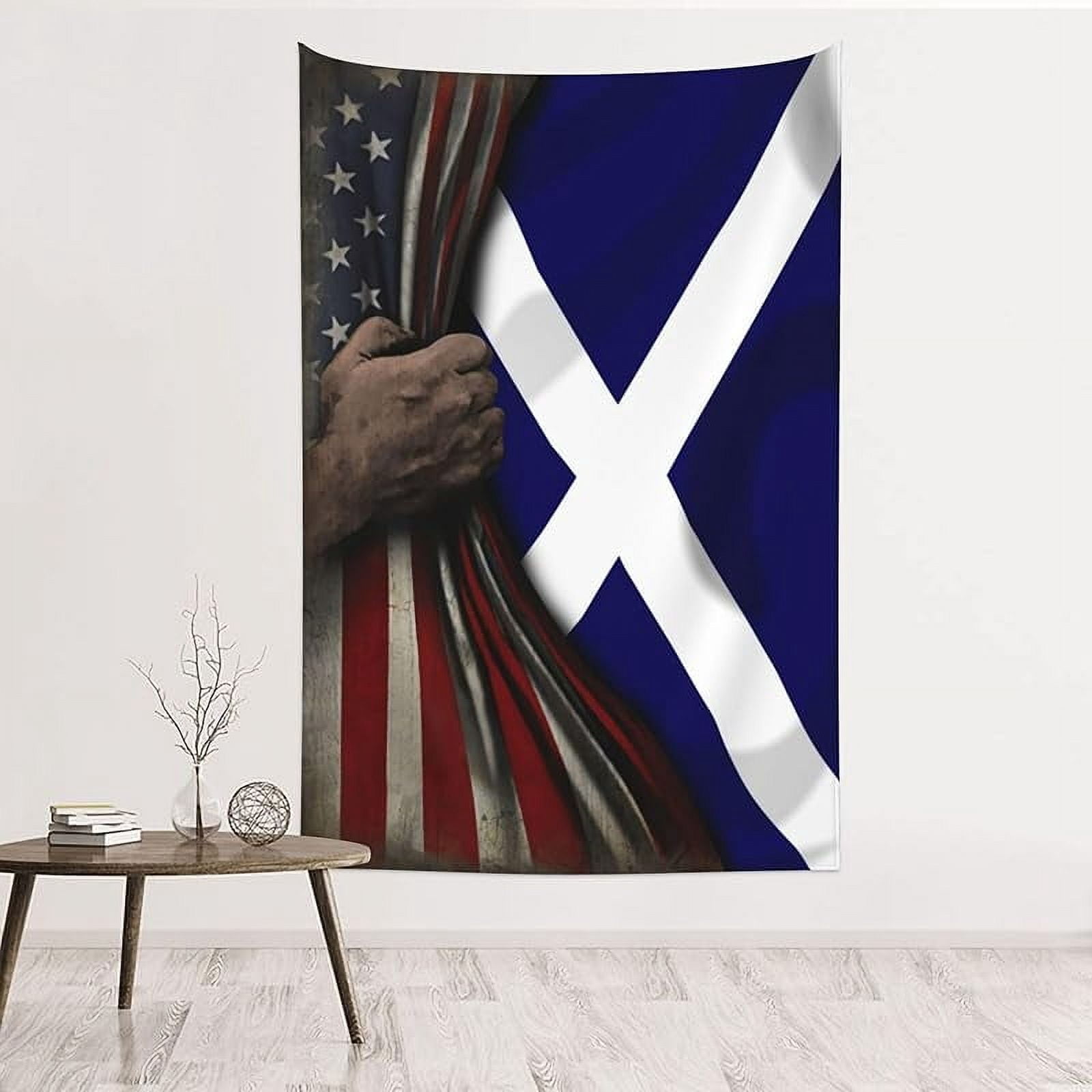 Half American Flag And Jamaican Flag Tapestry 60x40 Inch Funny ...