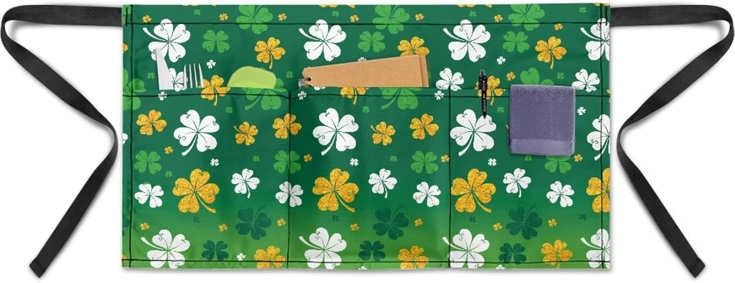 Half Apron for Western Restaurant Coffee Shop Bar Restaurant Foldable ...
