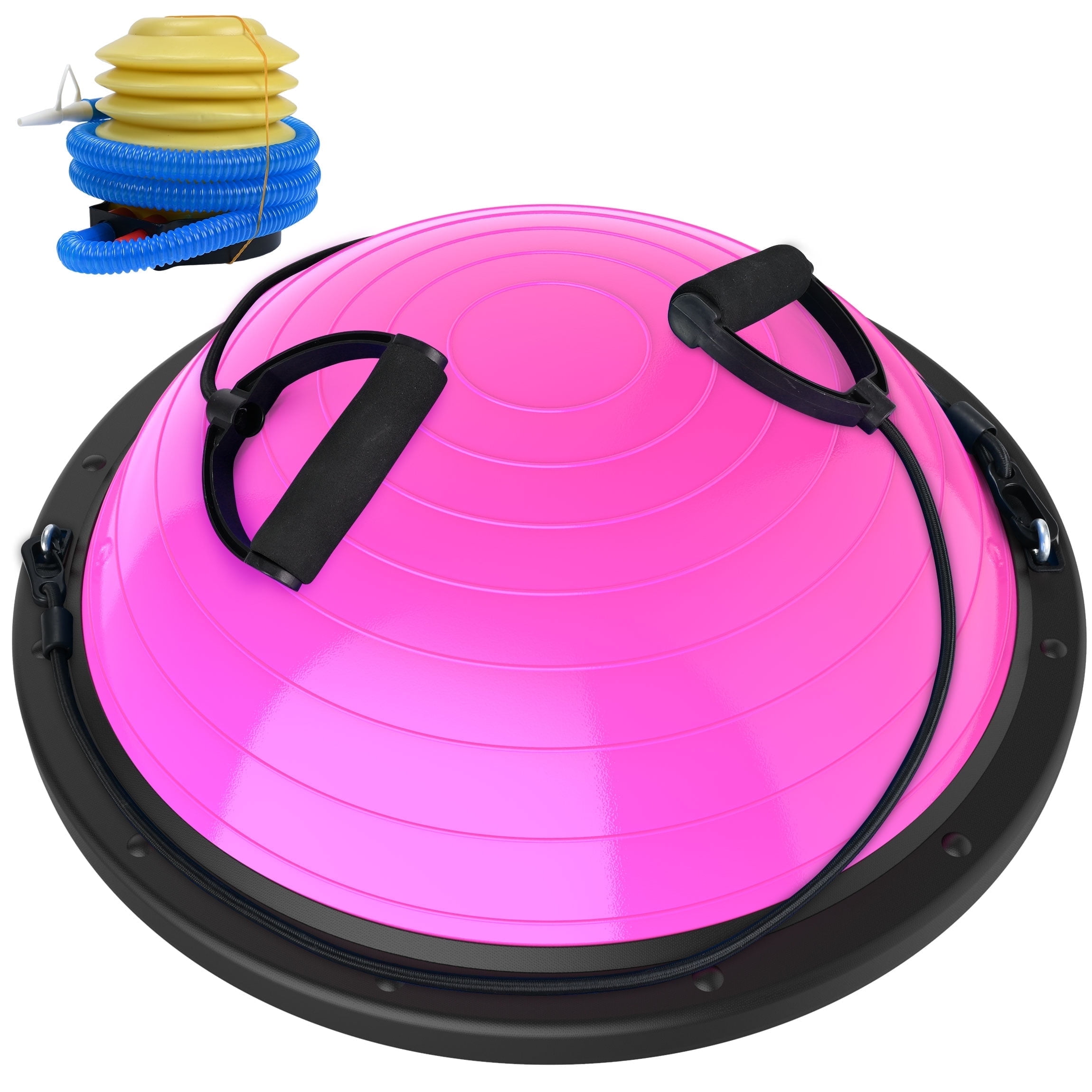 Half Balance Ball, Half Ball Balance Trainer with Resistance Bands ...