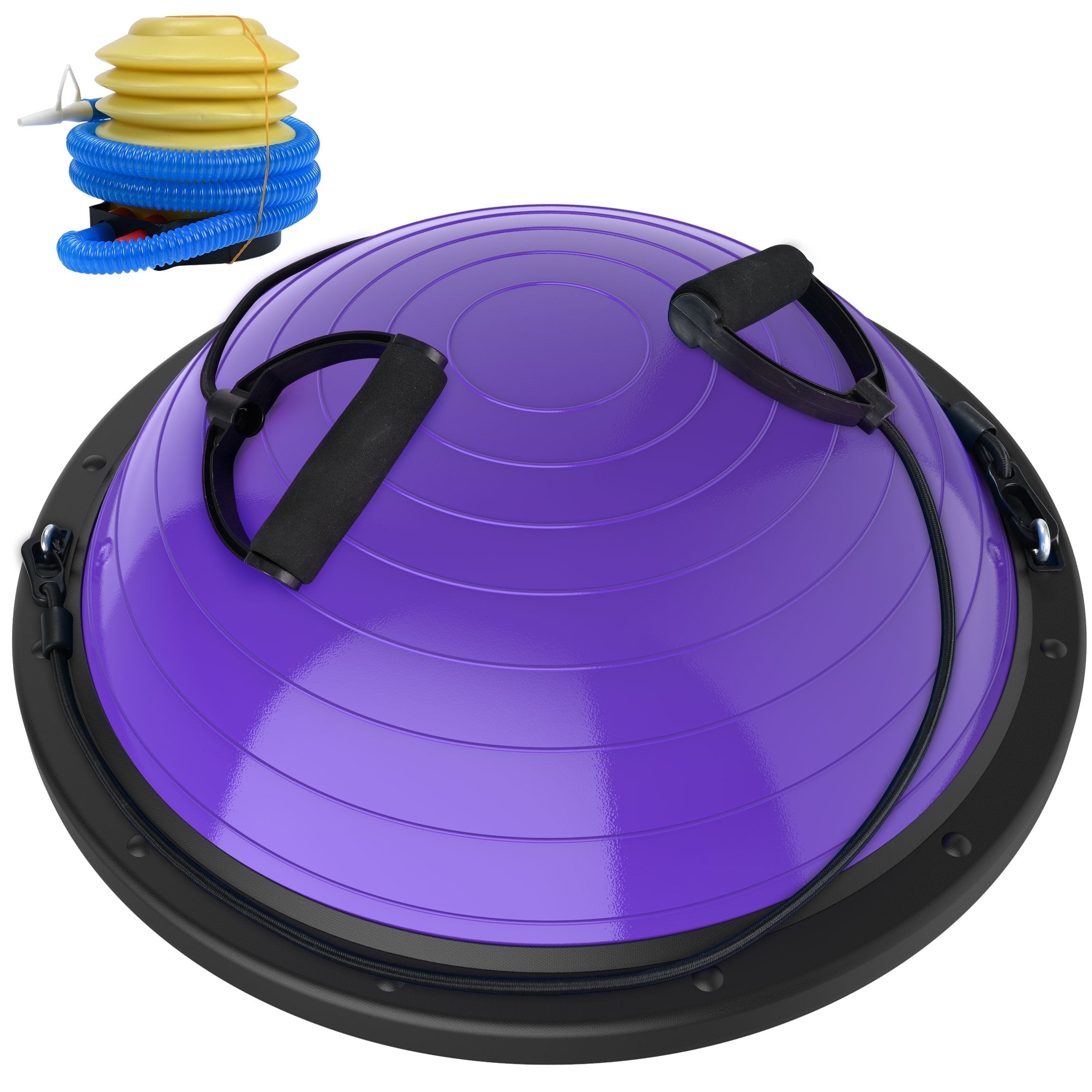 Half Balance Ball, Half Ball Balance Trainer with Resistance Bands ...