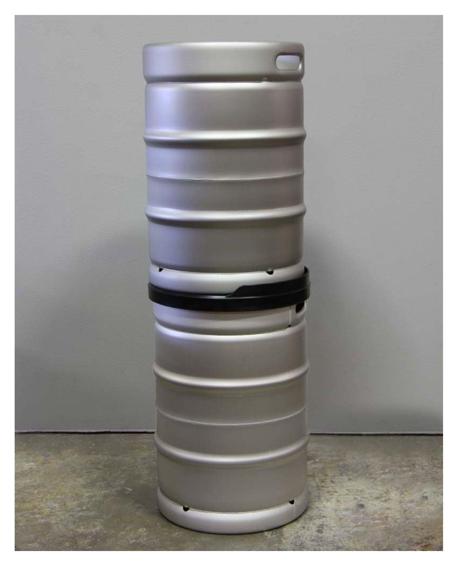 Half-Barrel Keg Stacker - Safely Stack Half-Barrel Kegs (Most Common ...