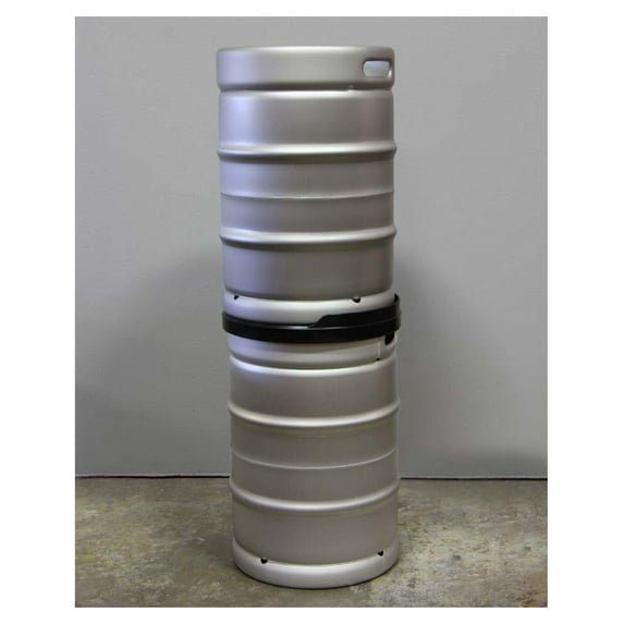 Half-Barrel Keg Stacker - Safely Stack Half-Barrel Kegs (Most Common ...
