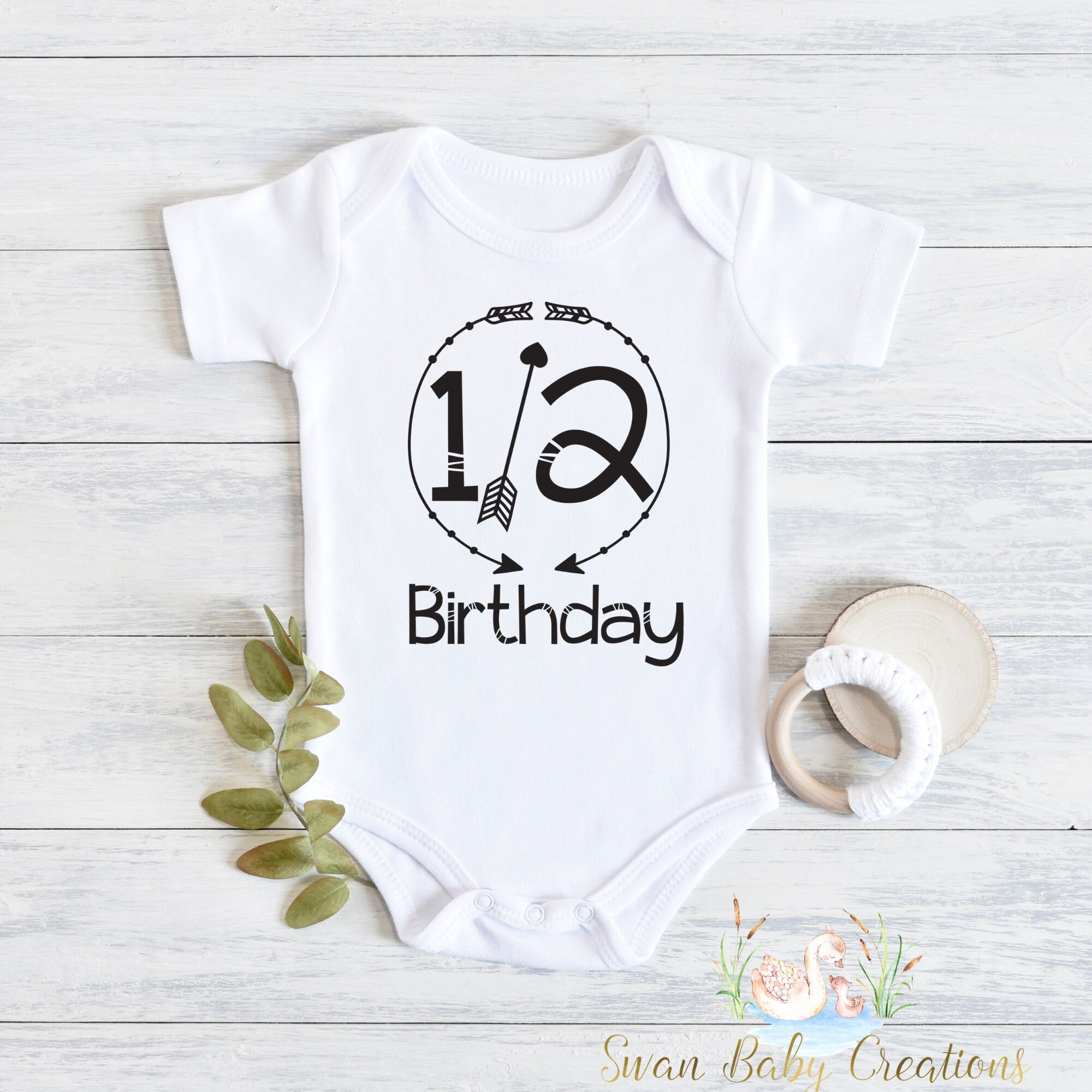 Half Birthday Baby, It'S My Half Birthday, Minimalist Half Birthday Outfit For Boys, Halfway ...