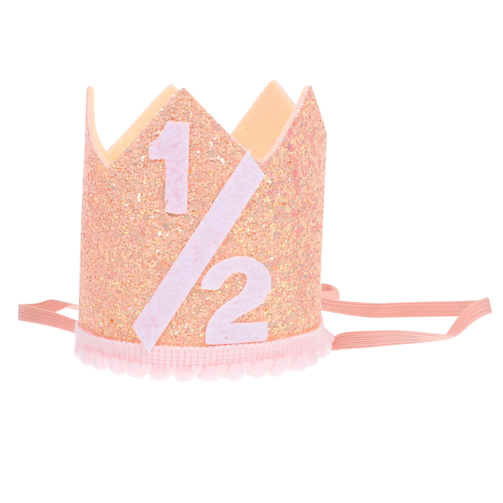 LHX Half Birthday Hat Caps Decorative Kids Party 1/2 Decorations ...