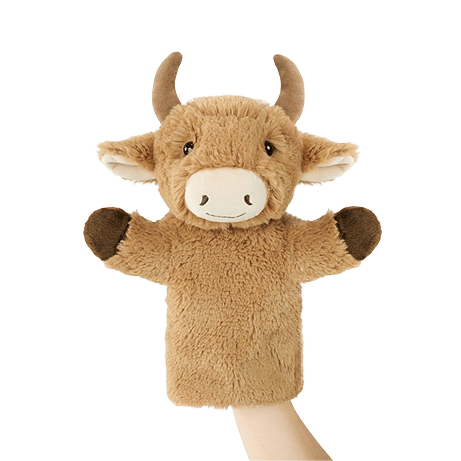 Half-Body Jungle Animal Hand Puppets (Giraffe, Cow, Pig & More) - Soft ...