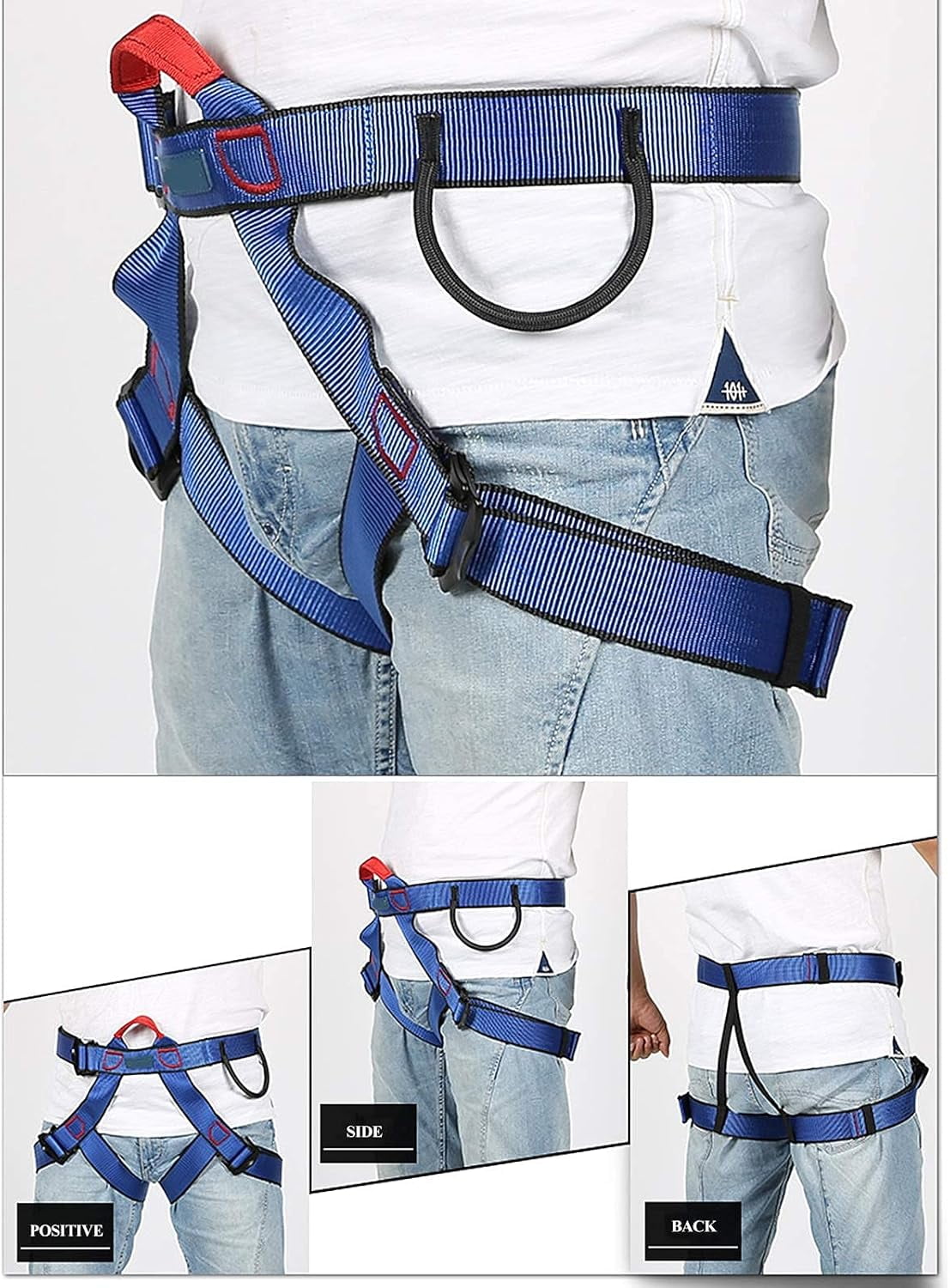 Half Body Safety Belt, Safety Fall Arrest Harness, Waist Hip Protection ...
