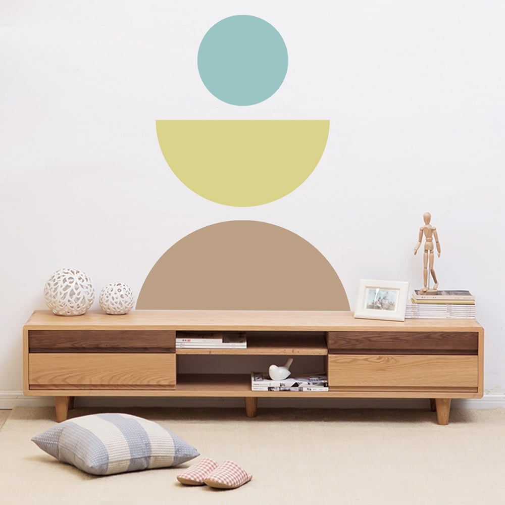 Half Circle Boho Decal-Semicircle Boho Wall Decor Sticker,DIY Boho Wall ...