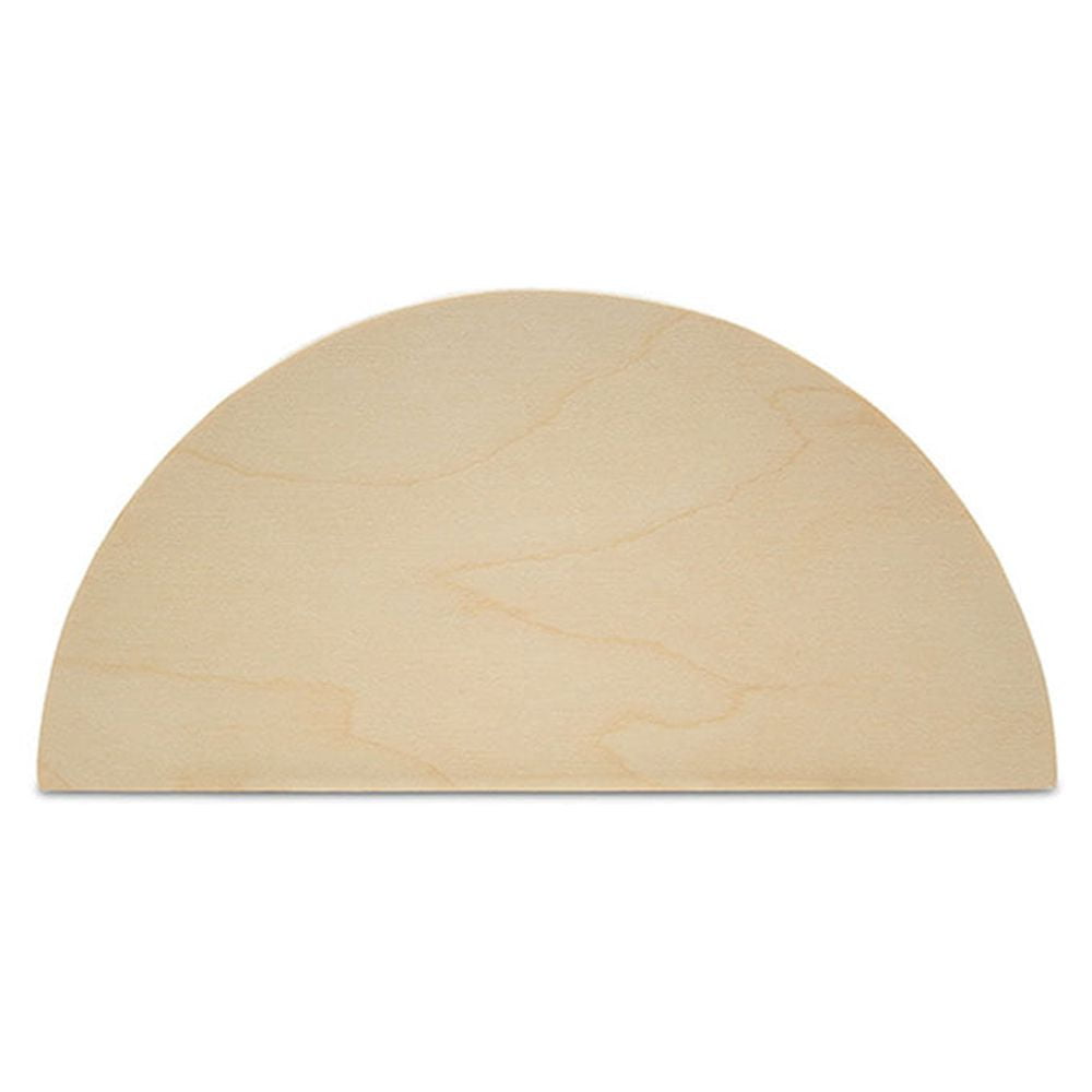 Half Circle Cutouts Wooden Cutouts for Crafts, Wood Signs & Unfinished ...