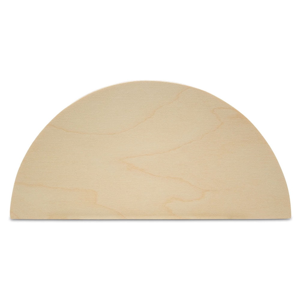 Half Circle Cutouts Wooden Cutouts for Crafts, Wood Signs & Unfinished ...