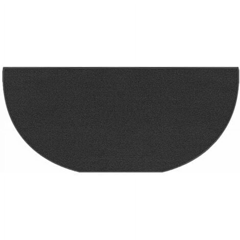 Half Circle Door Mat Indoor, Half Round Non Slip Machine Washable ...