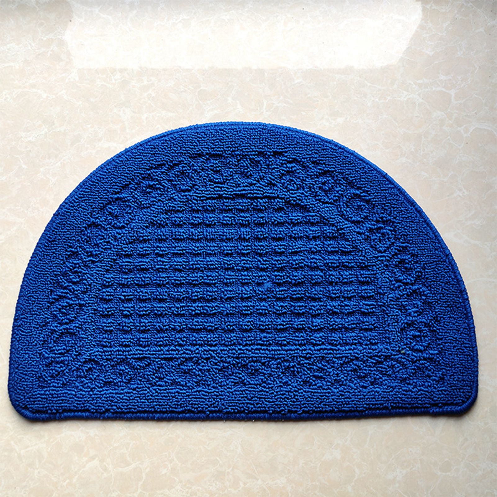 Half Circle Doormat Semicircle Floor Mat Dust Trap Polyester Fiber ...